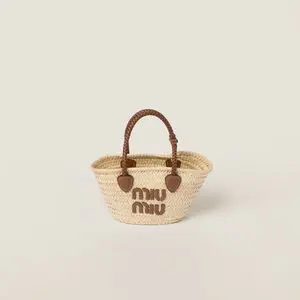 Miu Miu Woven Tote Bag