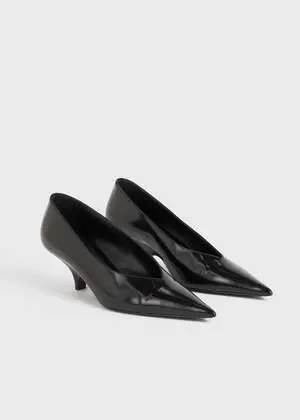 TOTEME Wedge-heel Abrasivato Pumps