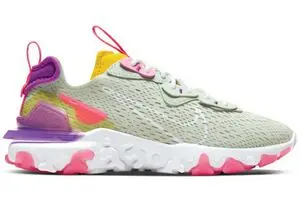 Nike React Vision Sneakers - Pistachio Frost/vivid Purple/speed Yellow