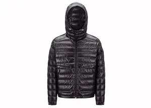 Moncler Lauros Short Down Jacket - Black
