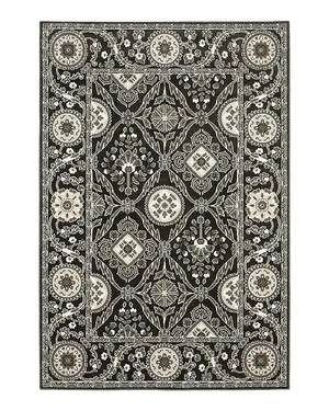 ORIENTAL WEAVERS Raylan Ray05 Area Rug, 7'10 X 10'10 - Black