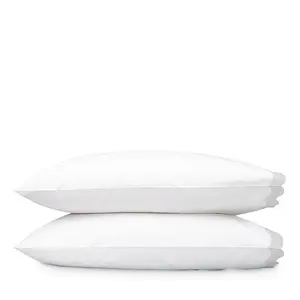 MATOUK Lorelei Standard Pillowcase Set - Silver
