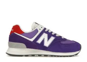 NEW BALANCE 574 Sneakers Purple/white/red