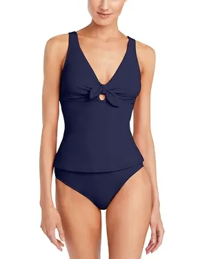 Robin Piccone Ava Tankini Top Navy