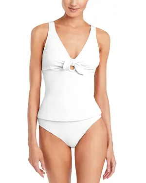 Robin Piccone Ava Tankini Top White