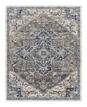 Livabliss Tuscany Tus-2335 Area Rug, 7'10 X 10'3 - Gray