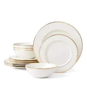 LENOX Federal 12-piece Dinnerware Set, Service For 4 - Gold