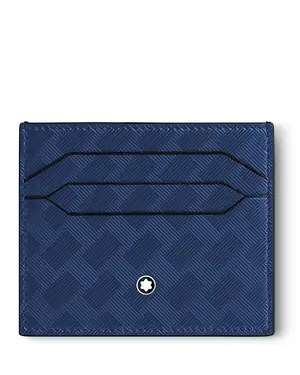Montblanc Extreme 3.0 6cc Leather Card Holder - Blue