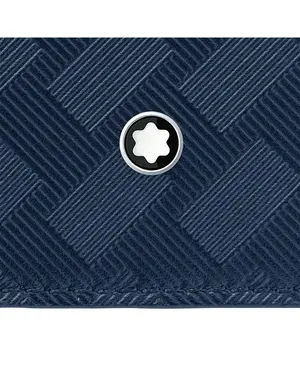 Montblanc Extreme 3.0 6cc Leather Wallet - Blue