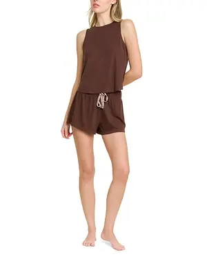 Honeydew Intimates The Star Seeker Shortie Pj Set - Chocolate