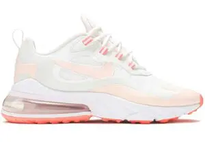 Nike Air Max 270 React Sneakers - Summit White/light Violetone-coloratomic Pinkone-colorcrimson Tint