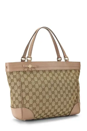 Gucci Original Gg Canvas Mayfair Tote Bag - Pink