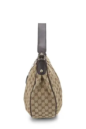 Gucci Original Gg Sukey Hobo - Brown