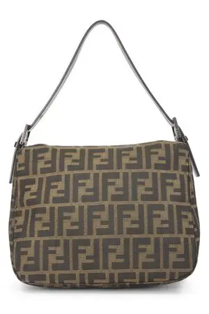 Fendi Zucca Shoulder Bag - Brown