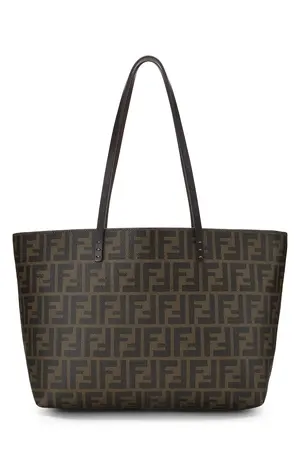 Fendi Zucca Coated Canvas Roll Tote