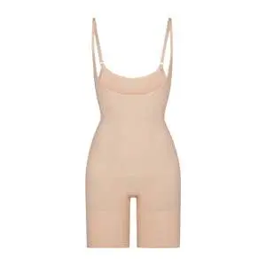 SKIMS Seamless Sculpt Butt Lifting Open Bust Bodysuit - Mica