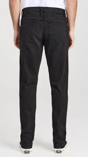 FRAME Modern Straight Leg Jeans - Raven