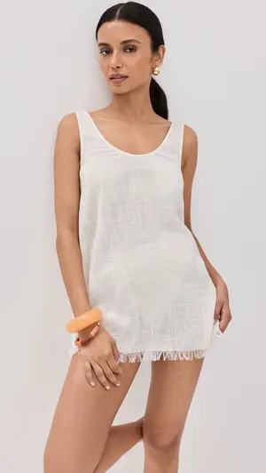Staud Tillie Dress - Buttercream