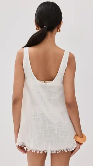 Staud Tillie Dress - Buttercream