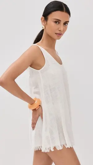 Staud Tillie Dress - Buttercream