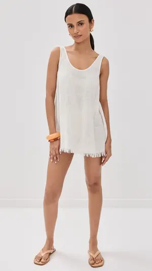 Staud Tillie Dress - Buttercream