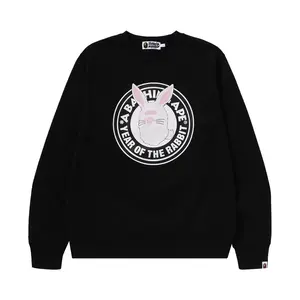 A BATHING APE Year Of The Rabbit Crewneck - Black