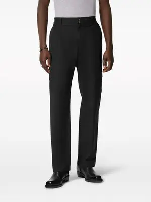 Versace Milano Stamp Tailored Trousers