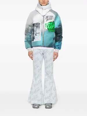 ERL X Coca-cola Jacquard Flared Jeans