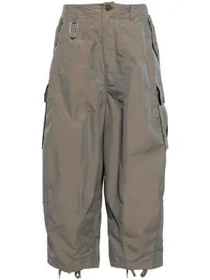SPOONYARD Balloon Cargo Trousers - Green