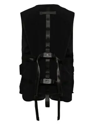 SPOONYARD Logo-appliquéd Ripstop Waistcoat