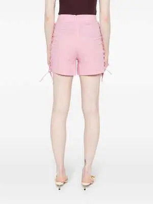 Federica Tosi Lace-up Poplin Shorts