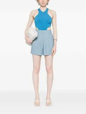 Federica Tosi Pleated Tailored Shorts