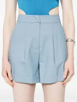 Federica Tosi Pleated Tailored Shorts