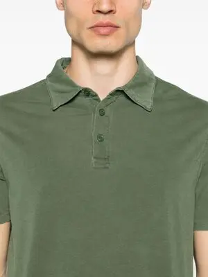 Majestic Filatures Organic Cotton-blend Polo Shirt - Green