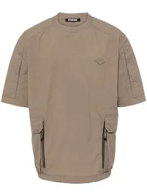 SPOONYARD Logo-appliquéd T-shirt