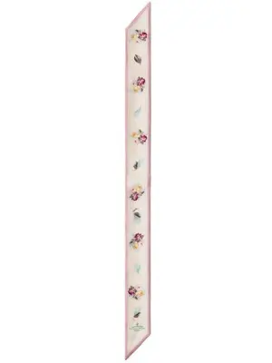 Prada Floral-print Silk Scarf