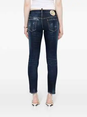 Dsquared2 Jennifer Skinny Jeans - Blue