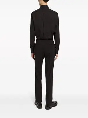 Dolce & Gabbana Long-sleeve Stretch-cotton Shirt