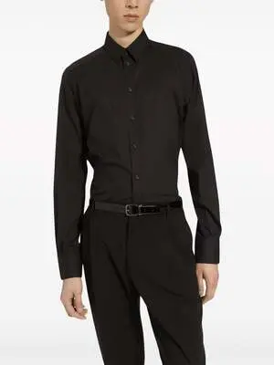 Dolce & Gabbana Long-sleeve Stretch-cotton Shirt