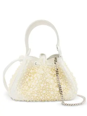 Oscar De La Renta Embellished Mini Bag - Neutrals