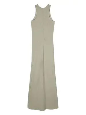 AMI Paris Bias-cut Maxi Dress - Green