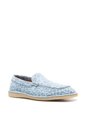 Dolce & Gabbana Logo-print Denim Loafers