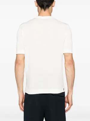 DELL'OGLIO Crew-neck Cotton T-shirt