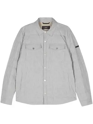 Peserico Padded Shirt Jacket - Grey