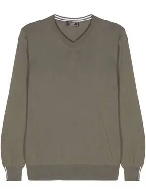 Peserico Fine-ribbed Cotton Jumper
