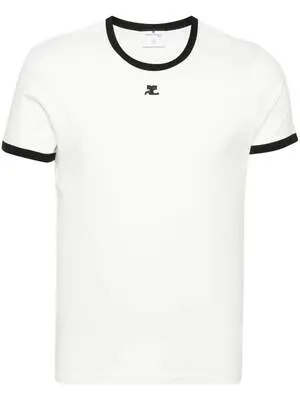Courreges Embroidered T-shirts For Men