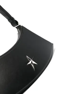 MUGLER Zenith Leather Shoulder Bag