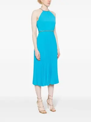 NISSA Pleated Midi Dress