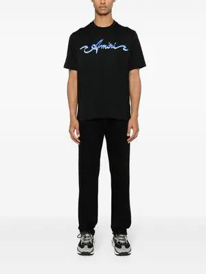 Amiri Logo-print Cotton T-shirt