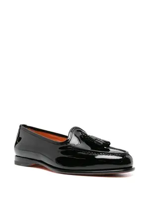 Santoni Andrea Patent-leather Loafers